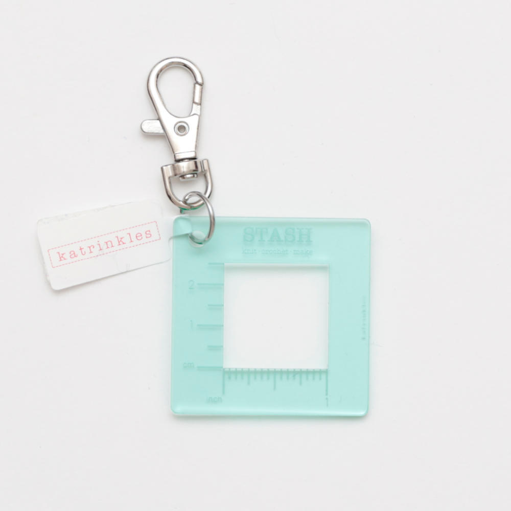STASH 1 in. Gauge Swatch Ruler Fob Clip – STASH Lounge