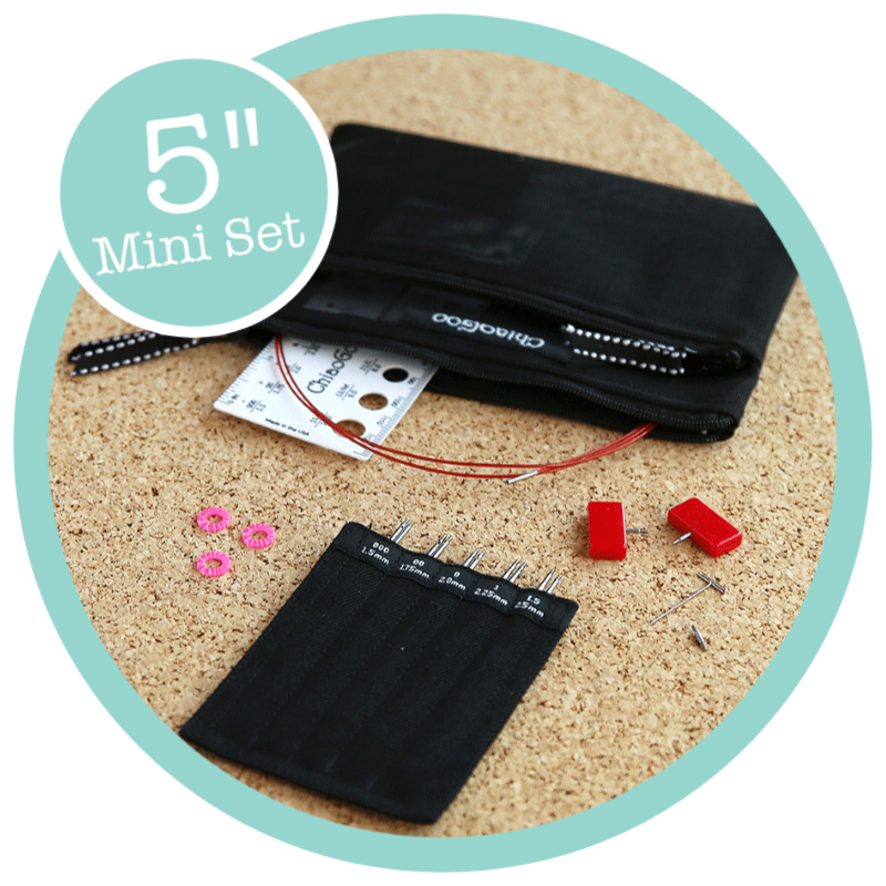 ChiaoGoo Mini Interchangeable Set - 5 in. Tips – STASH Lounge